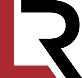 Initial l gaming esport logo design modern Vector Image