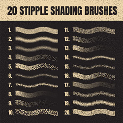 Grunge brush strokes lines ink smudges hand Vector Image