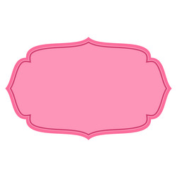 Pink rabbit Royalty Free Vector Image - VectorStock