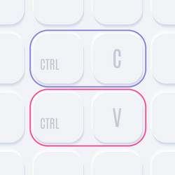 Computer Keyboard Template Vector Images (over 3,700)