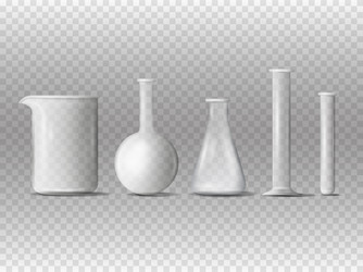 Laboratory equipment set Royalty Free Vector Image