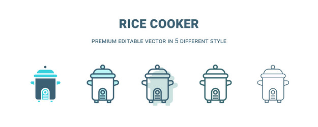 Rice Cooker Sketch Vector Images (94)