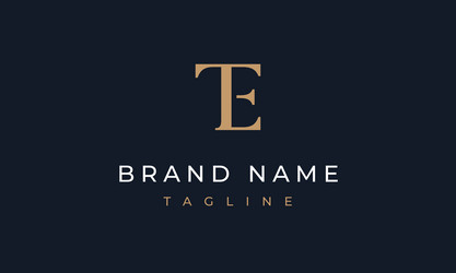 Letter Te Logo Vector Images (over 1,900)