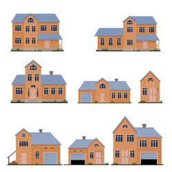 Family house Royalty Free Vector Image - VectorStock