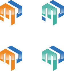 Imp letter Royalty Free Vector Image - VectorStock