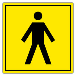 Type bf applied parts symbol sign isolate Vector Image