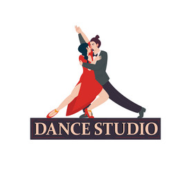 Tango dance logo Royalty Free Vector Image - VectorStock