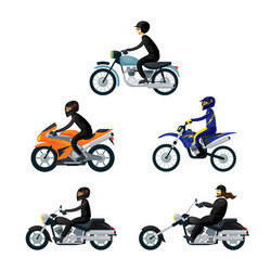 Motorcycle Rider Cartoon Vector Images (over 2,600)