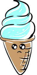 Sad Ice Cream Vector Images (over 480)