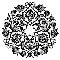 Artistic ottoman pattern series eighty five Vector Image