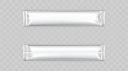 Set of sachet icons stick packaging template Vector Image