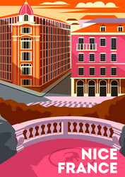 Travel destination poster Royalty Free Vector Image