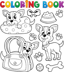 Dog reading book Royalty Free Vector Image - VectorStock