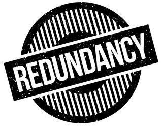 Redundancy rubber stamp Royalty Free Vector Image