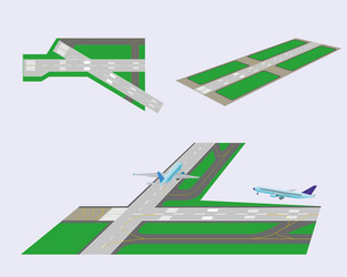 Airport Runways Vector Images (over 6,700)