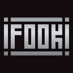 Fook u lettering maze typography design Royalty Free Vector