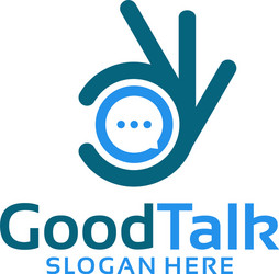 Set of code talk logo designs concept code Vector Image