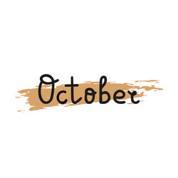 October Wording Vector Images (over 4,700)