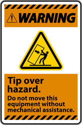 Mechanical Hazard Sign