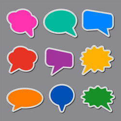 Chat Stickers Vector Images (over 29,000)