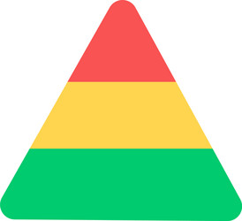 Population pyramid chart Royalty Free Vector Image