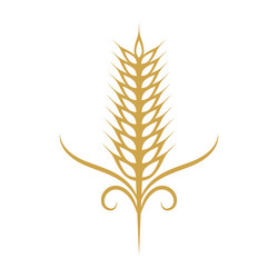 Wheat design Royalty Free Vector Image - VectorStock