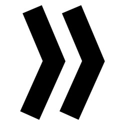 Right arrowhead 1 Royalty Free Vector Image - VectorStock