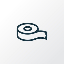 Scotch icon colored line symbol premium quality Vector Image