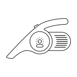 Vacuum cleaner outline icon Royalty Free Vector Image