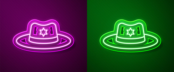 Neon Cowboy Hat Vector Images (over 420)