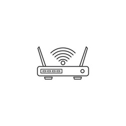 Router Royalty Free Vector Image - VectorStock
