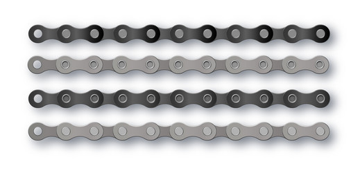 Bicycle chain design cartoon Royalty Free Vector Image