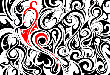 Curve Tribal Vector Images (over 10,000)