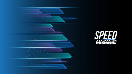 Abstract background technology high speed racing Vector Image