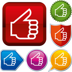 Well Done Thumbs Up Vector Images (over 160)