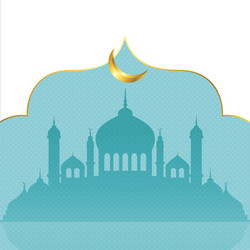 Islamic ramadan shape collection Royalty Free Vector Image