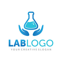 Lab logo laboratory logo Royalty Free Vector Image