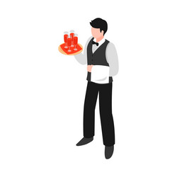 Waiter Royalty Free Vector Image - VectorStock