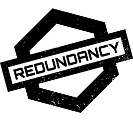 Redundancy rubber stamp Royalty Free Vector Image
