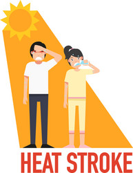 Health care infographics about summer Royalty Free Vector