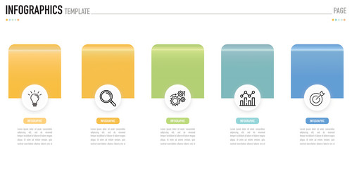 G rectangular metallic texture infographic Vector Image