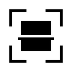 Scan icon Royalty Free Vector Image - VectorStock