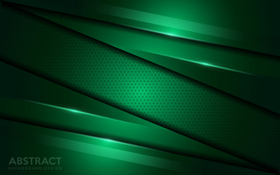 Modern futuristic green background design graphic Vector Image