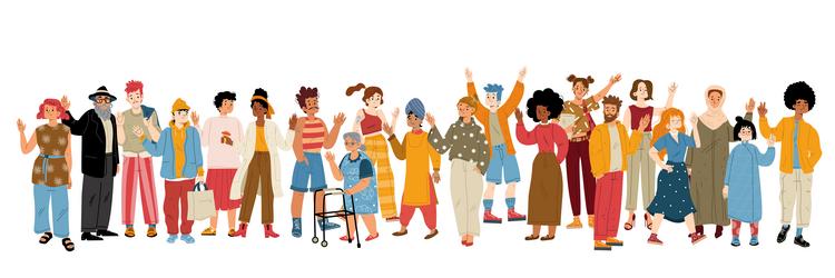 Waving Hello Vector Images (over 8,100)