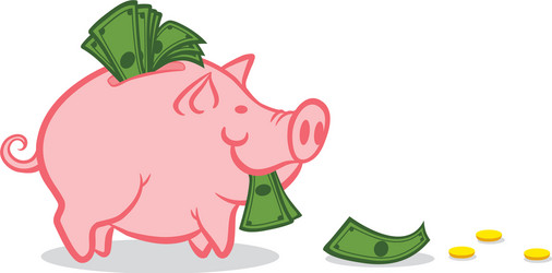 Retro groovy finance characters money bank card Vector Image