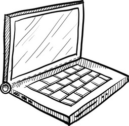 Laptop Doodle Vector Images (over 8,300)