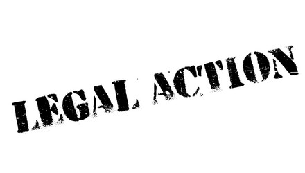 Legal action rubber stamp Royalty Free Vector Image