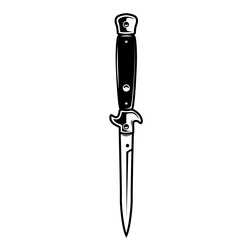 Switchblade Clipart