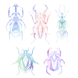 Insects Geometric Vector Images (over 7,500)