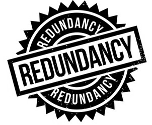 Redundancy rubber stamp Royalty Free Vector Image